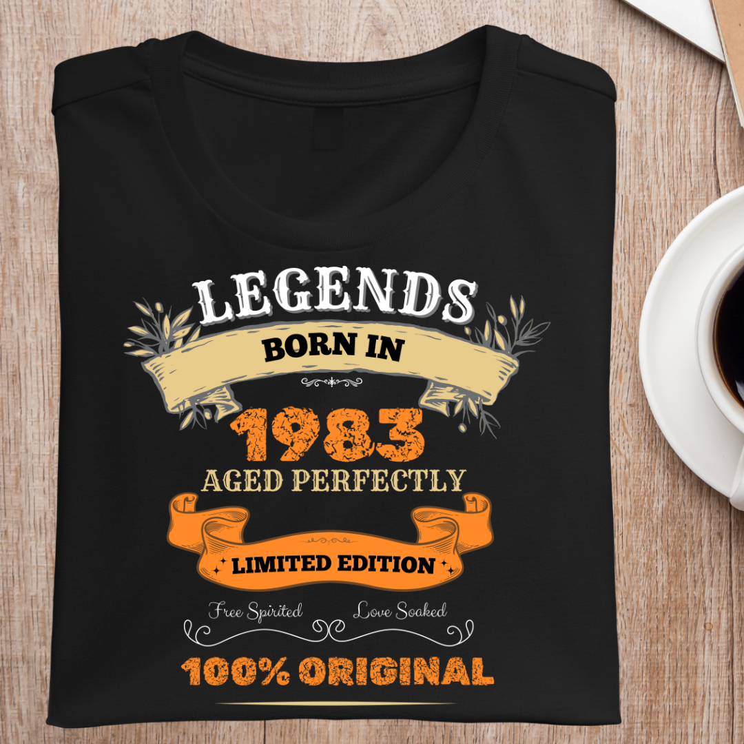 Indian Legends and Queens Born In 1983 | Birthday T-Shirt Collection ...